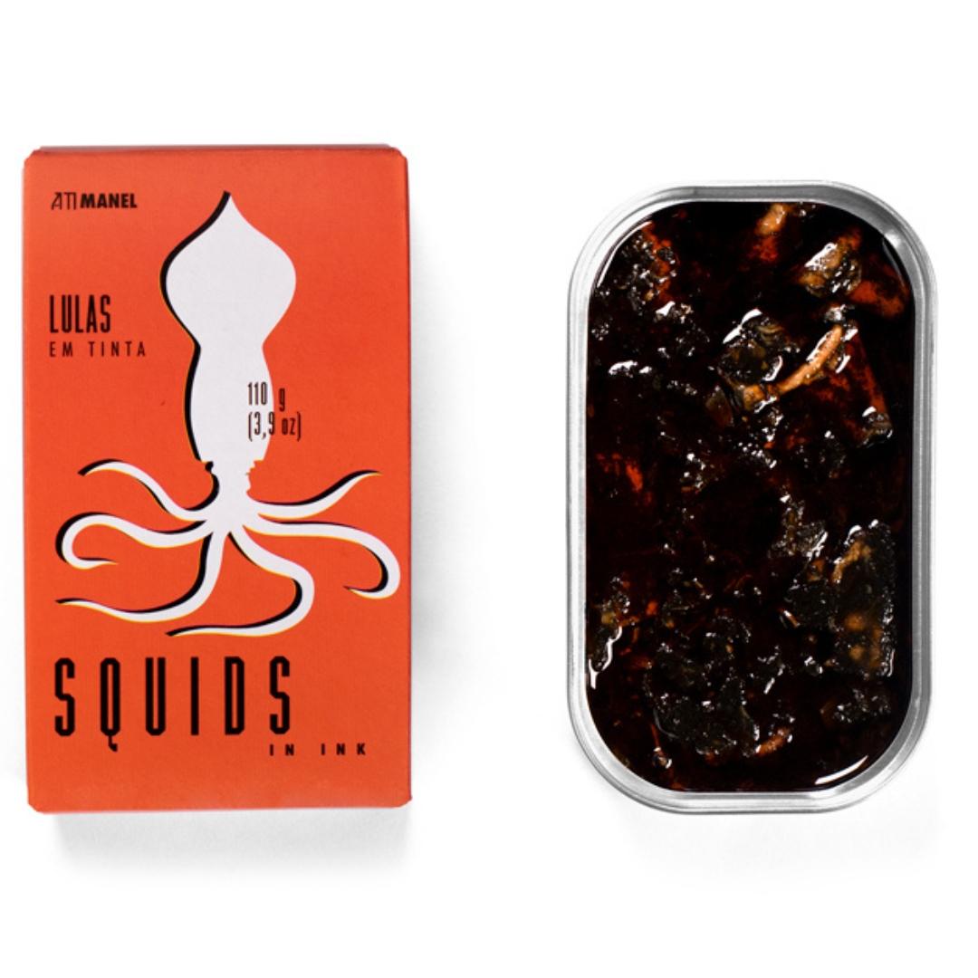 Inktvis in inkt (110g) - Ati Manel - smekk